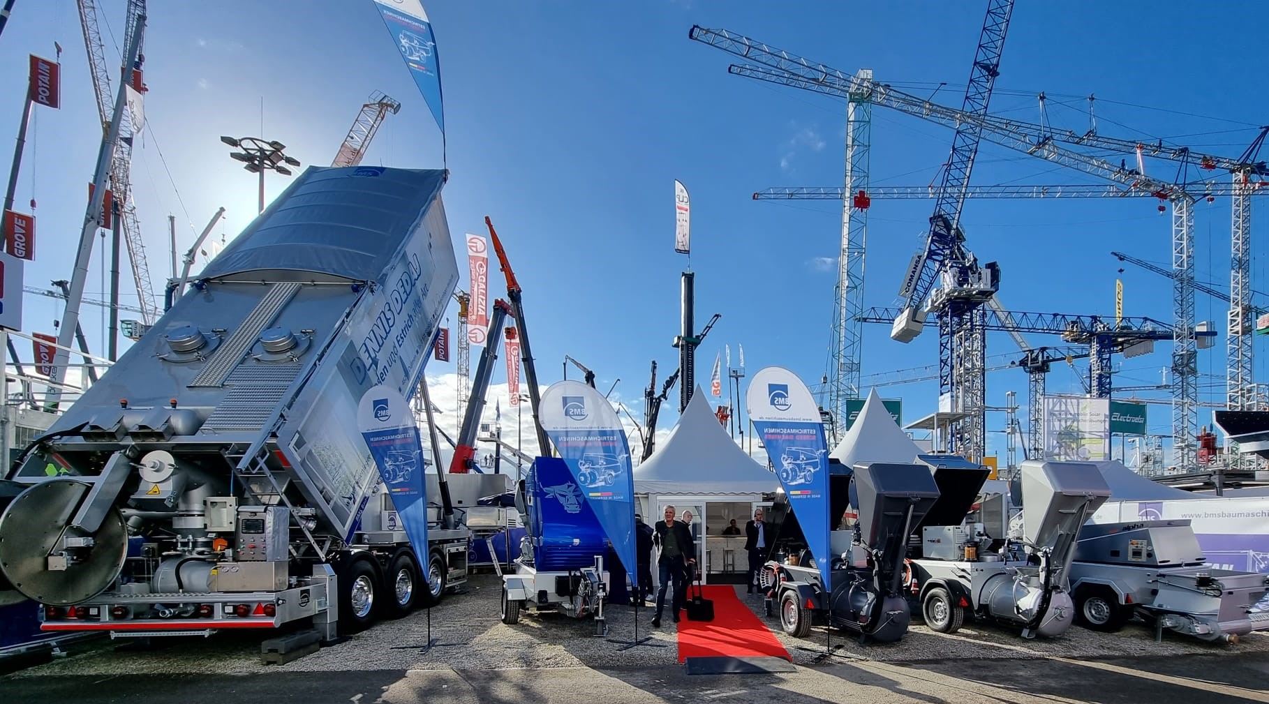 Herzlich willkommen zur BAUMA 2022! » BMS - Bau-Maschinen-Service AG